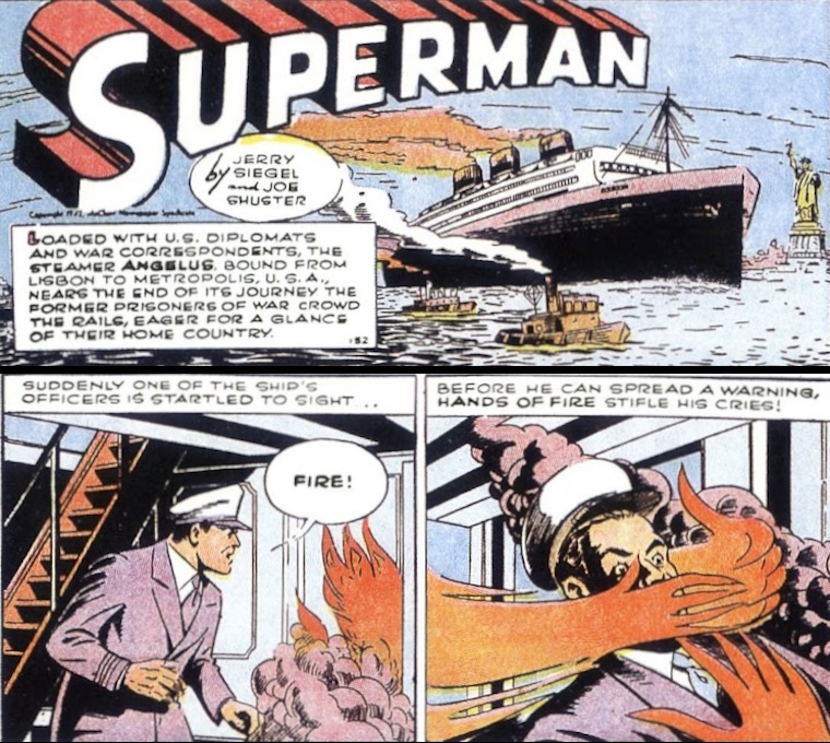 Superman in “The Blaze” – The Avocado