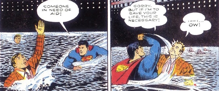 Superman in “The Blaze” – The Avocado