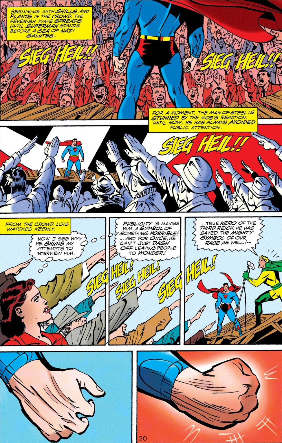Superman in Man of Steel #80 – The Avocado