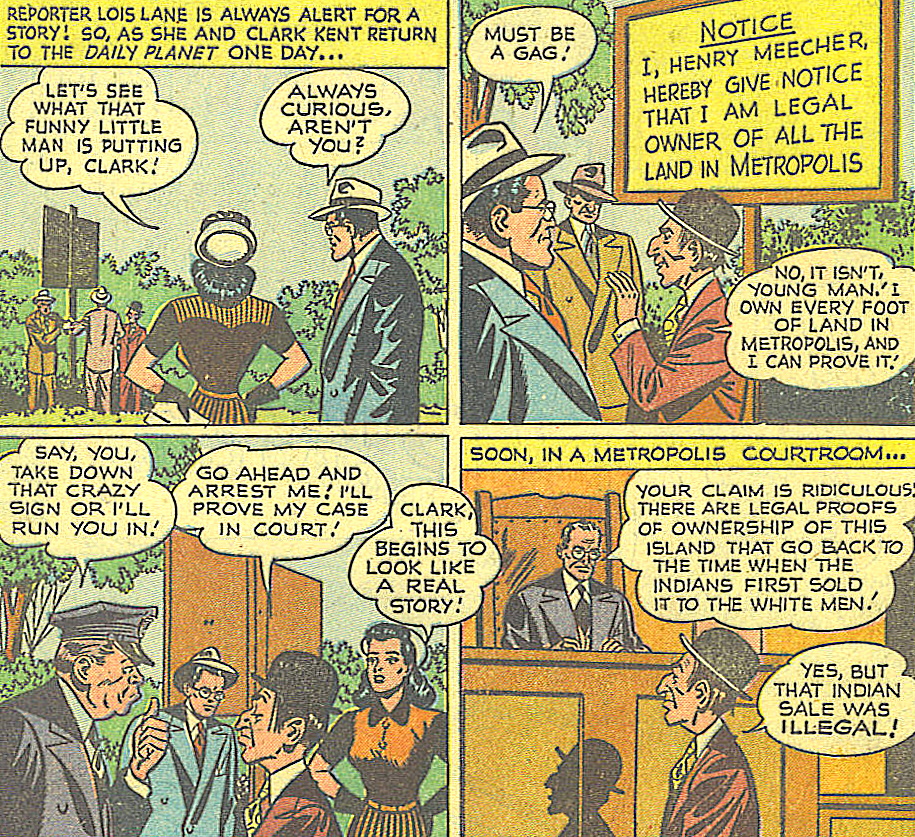 Superman in “Superman, Indian Chief” – The Avocado